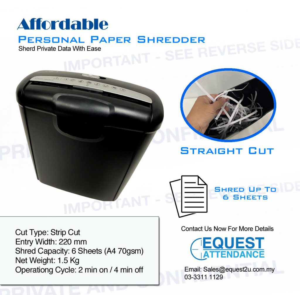 PS-1 Strip Cut Paper Shredder - Paper Shredder Machine Supply | Service ...